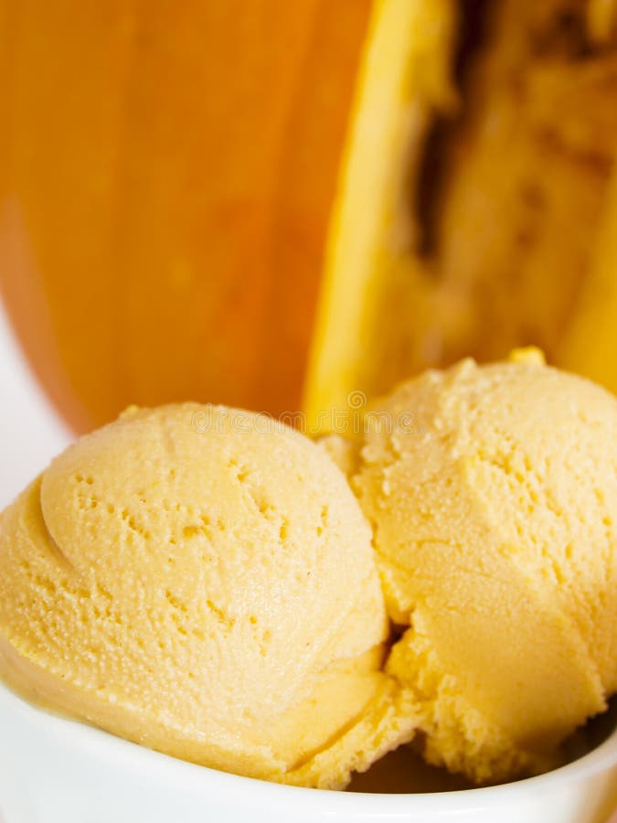 Pumpkin Gelato stock image. Image of plant, organic, food - 26811221