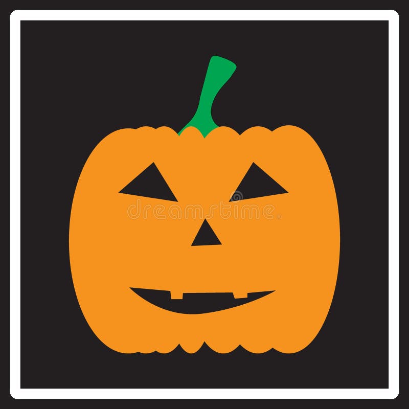 Pumpkin icon stock vector. Illustration of symbol, coin - 79839342