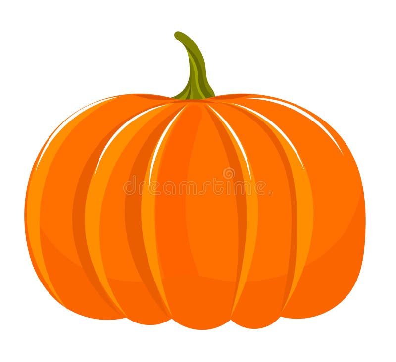 Pumpkin illustration stock vector. Illustration of food - 27164202