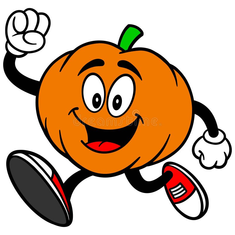 Running Pumpkin Stock Illustrations – 334 Running Pumpkin Stock ...