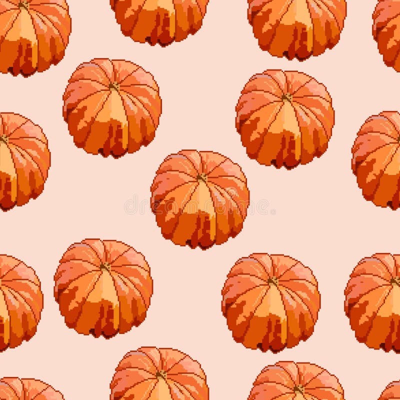 Pumpkin pattern stock illustration. Illustration of autumn - 227374924