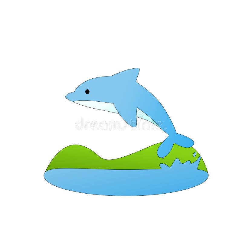 Dolphin Flipping Stock Illustrations – 7 Dolphin Flipping Stock ...