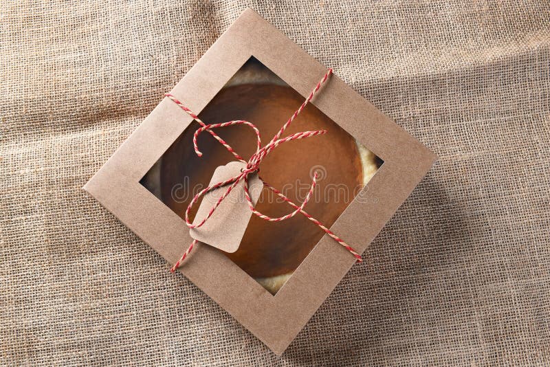 Pumpkin Pie in Box stock photo. Image of feast, blank - 62818896