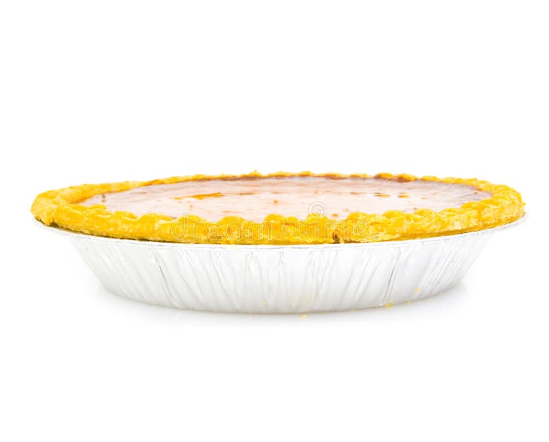 Pumpkin pie side view stock photo. Image of baked, crust - 3684296