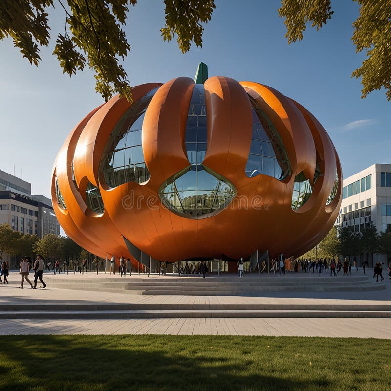 The Pumpkin Podium: Merging Art and Architecture at the Cultural Center ...
