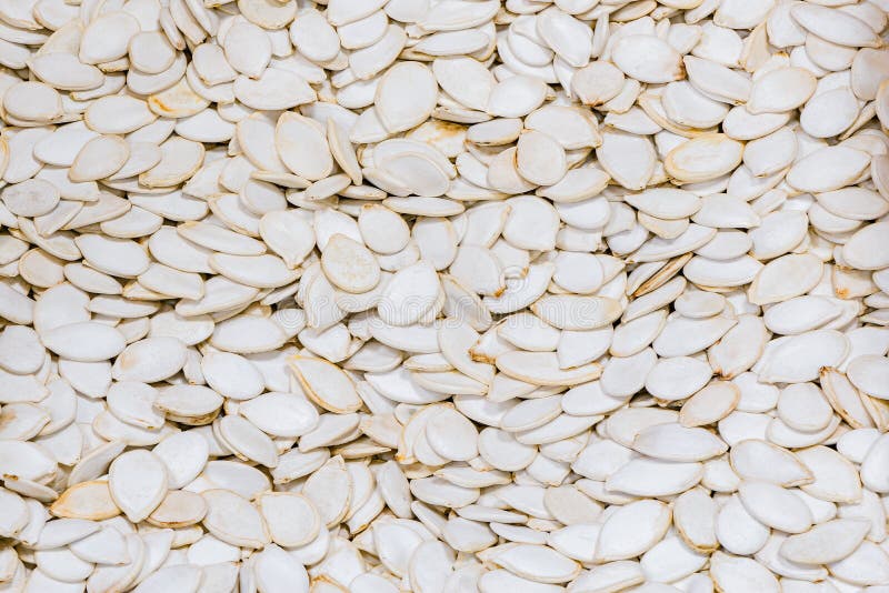 Pumpkin seeds in the box stock image. Image of diet - 142003209