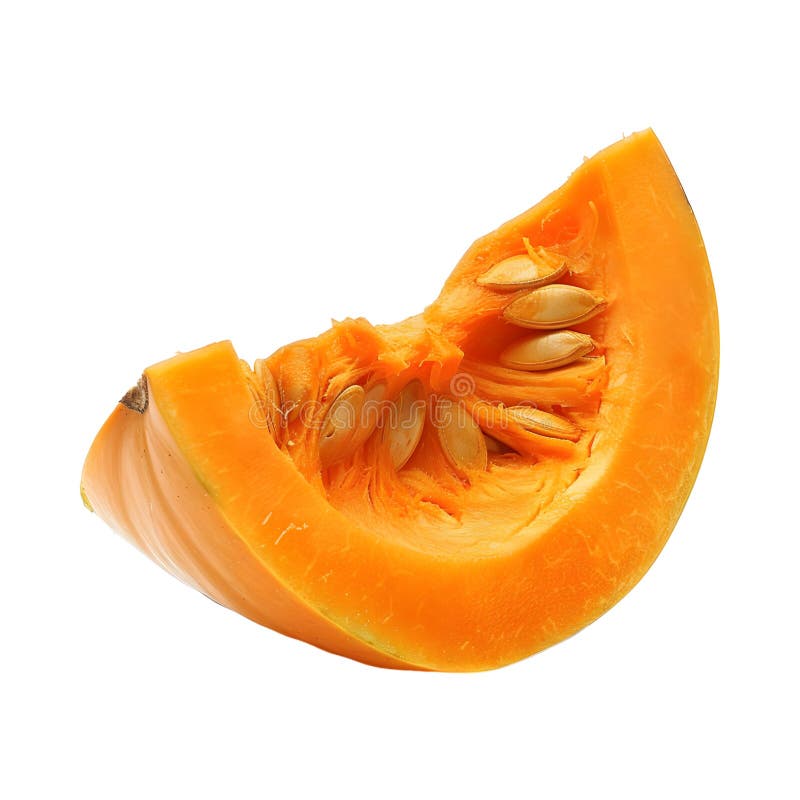 Pumpkin Slice on Transparent Background - Ai Generated Stock ...