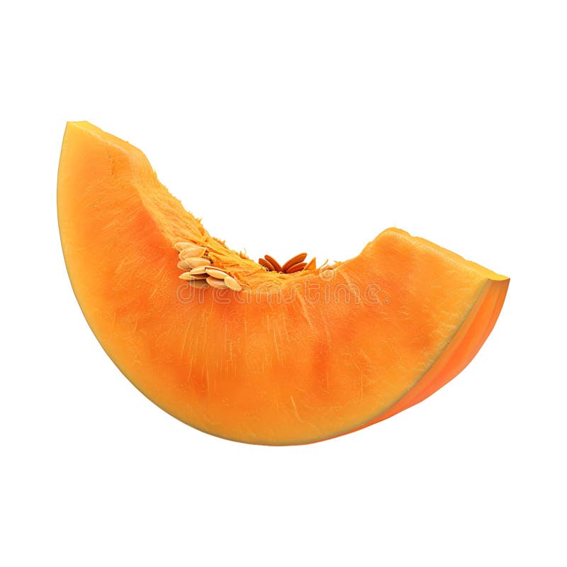 Pumpkin Slice on Transparent Background - Ai Generated Stock ...