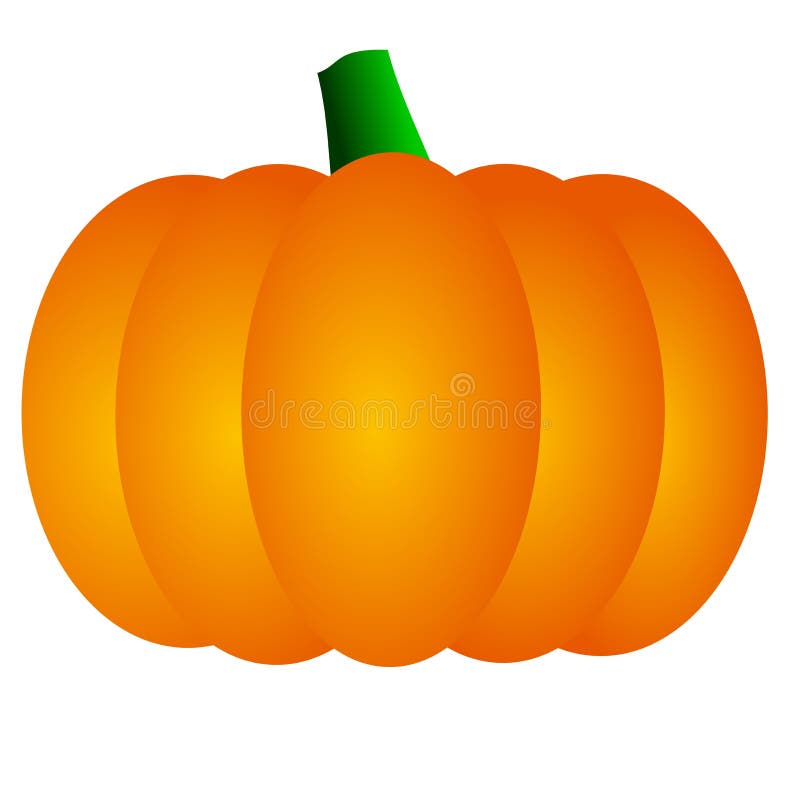 Pumpkin vector stock vector. Illustration of celebration - 5850318