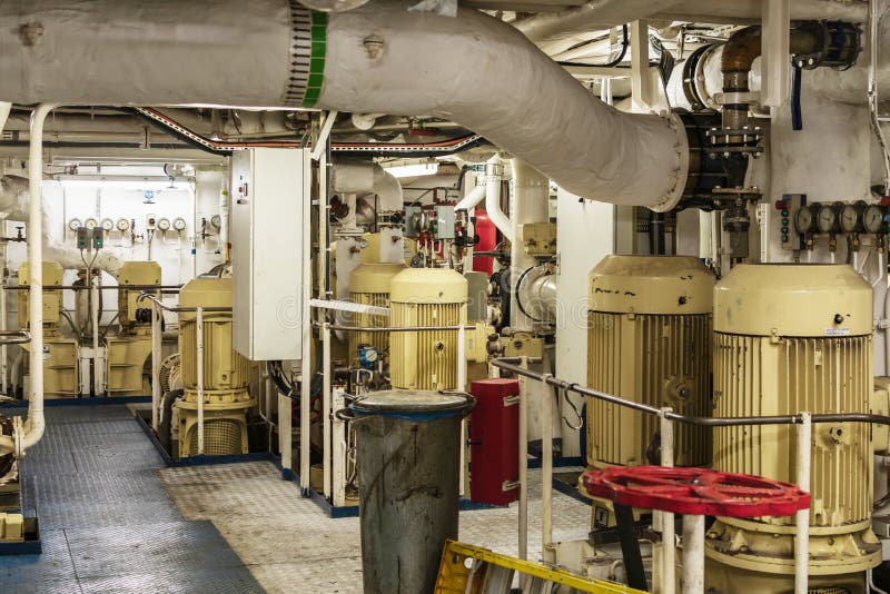 Pumps in the pump room stock photo. Image of electric - 208345476
