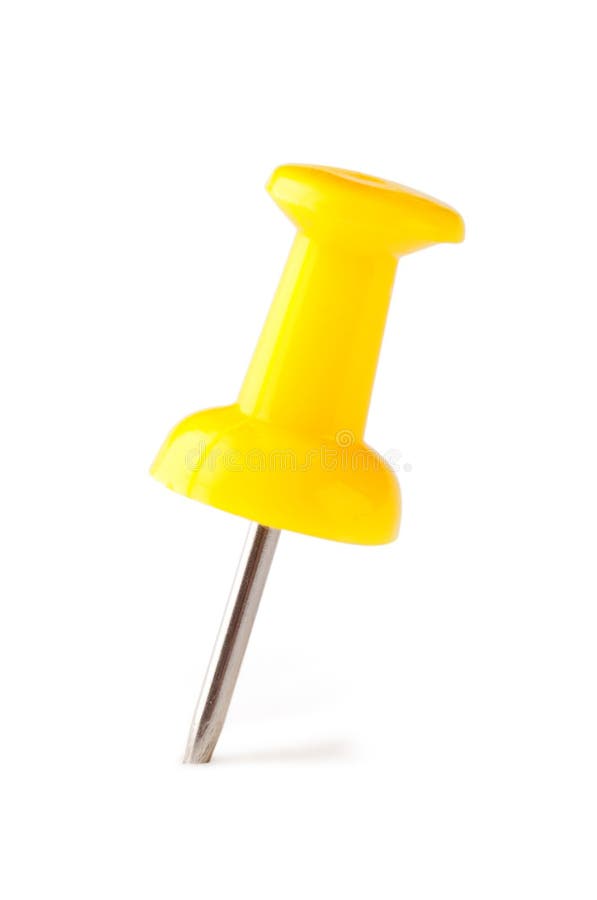 Punaise jaune photo stock. Image du isolement, punaise - 32194926