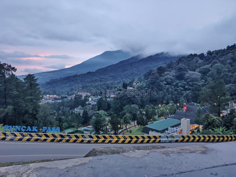 Puncak pass stock image. Image of panorama, bluesky - 243966159