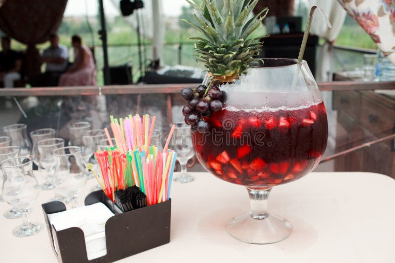 Punch stock image. Image of meal, event, party, buffet - 17365395