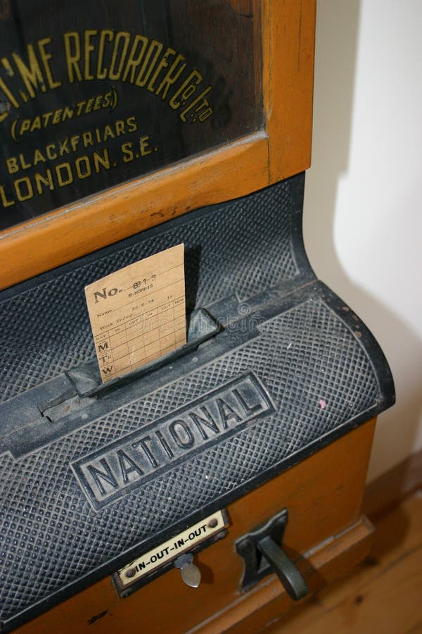 175 Clock Card Machine Stock Photos - Free & Royalty-Free Stock Photos ...