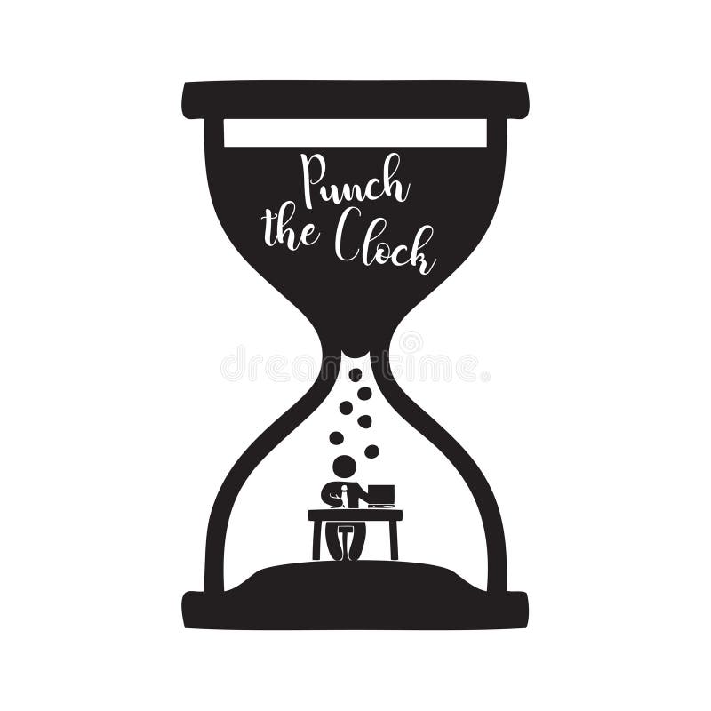 Punch Clock Stock Illustrations – 510 Punch Clock Stock Illustrations ...