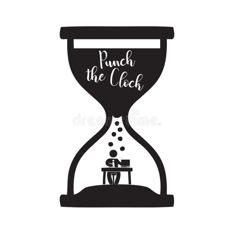Punch Clock Stock Illustrations – 510 Punch Clock Stock Illustrations ...