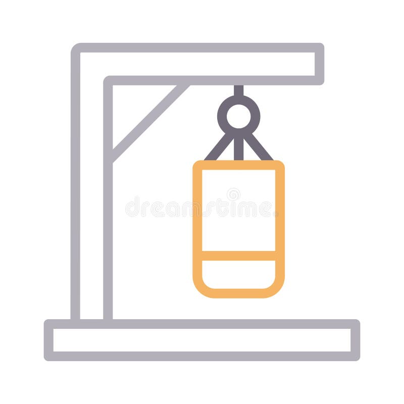 Punch Color Line Vector Icon Stock Vector - Illustration of development ...