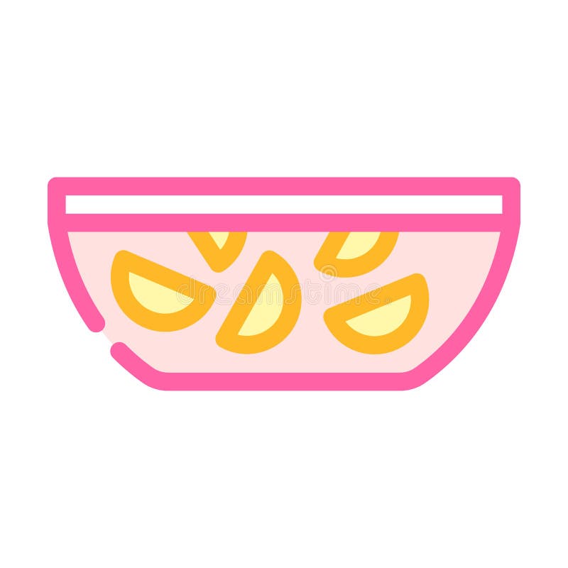 Punch Drink Color Icon Vector Illustration Sign Stock Vector ...