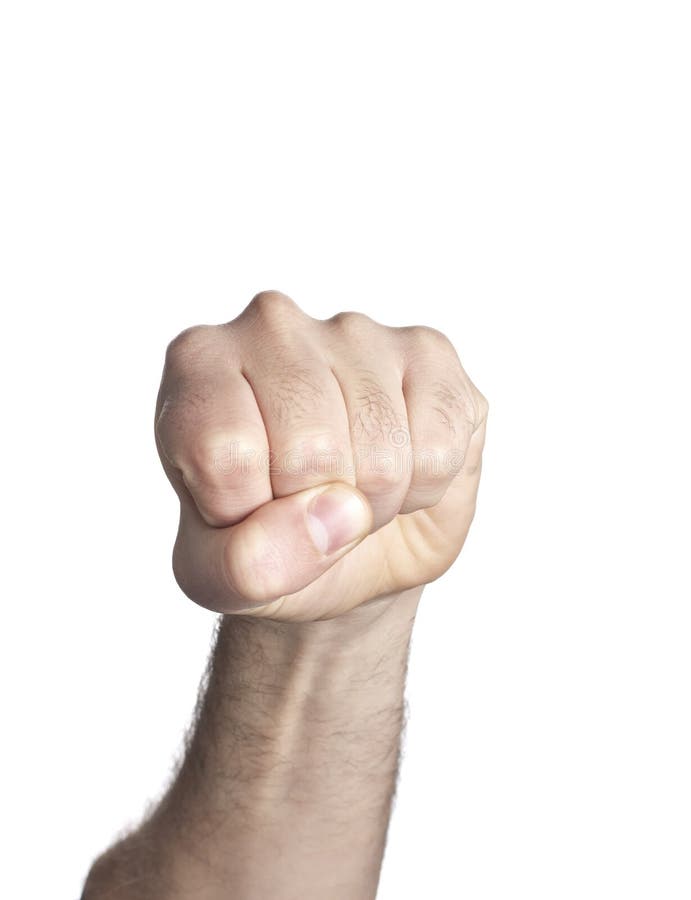 Punch fist of a man stock image. Image of handle, skin - 28889909
