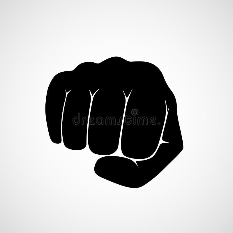 Punch fist vector stock vector. Illustration of finger - 93164723