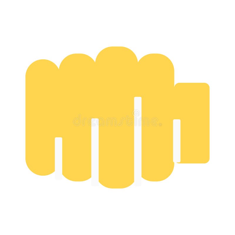 Punch Icon Vector Sign and Symbol Isolated on White Background, Punch ...