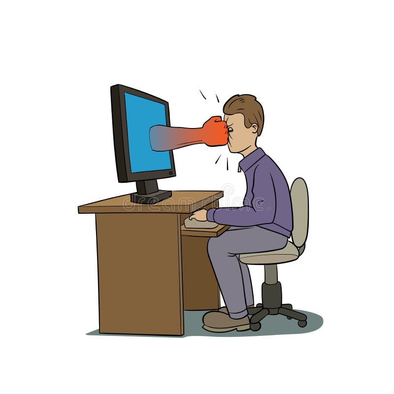 Angry manager stock vector. Illustration of condition - 44164561