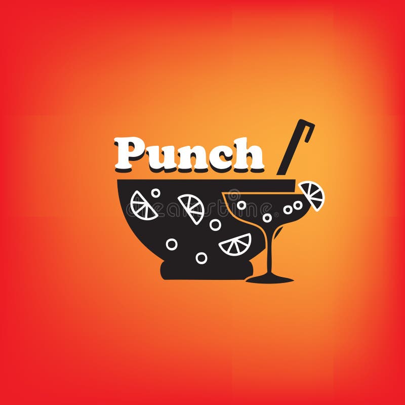 Punch poster stock vector. Illustration of quencher - 290988849