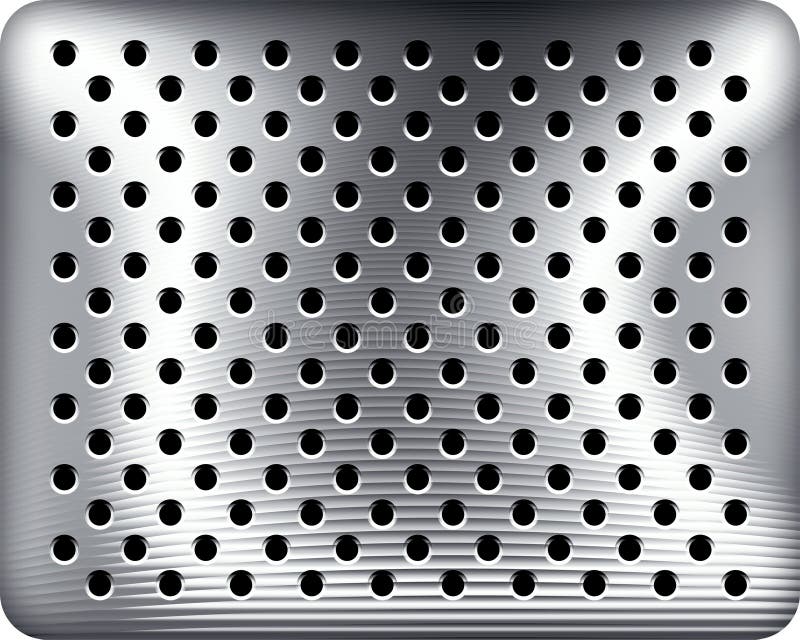 Punched Metal Picture. Image: 11401838