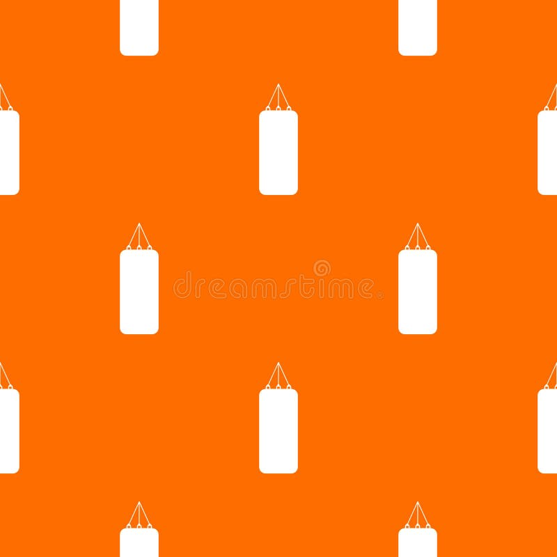 Punching Bag for Boxing Pattern Seamless Stock Vector - Illustration of ...