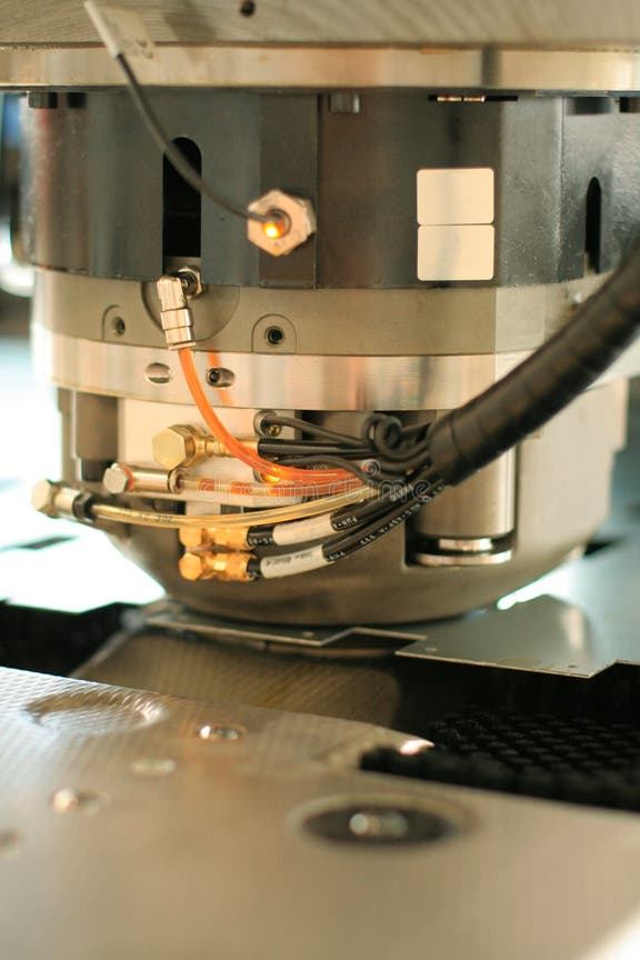 Punching machine head stock photo. Image of company, craft - 2792492