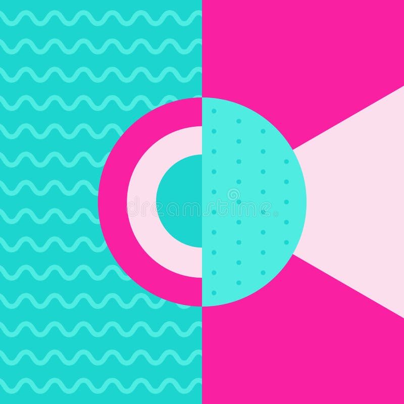 Punchy Vector Abstract Background Stock Vector - Illustration of ...