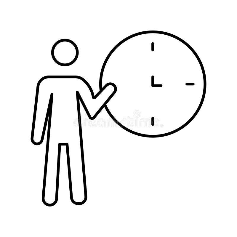 Punctual Vector Illustration. Flat Tiny Stock Vector - Illustration of ...