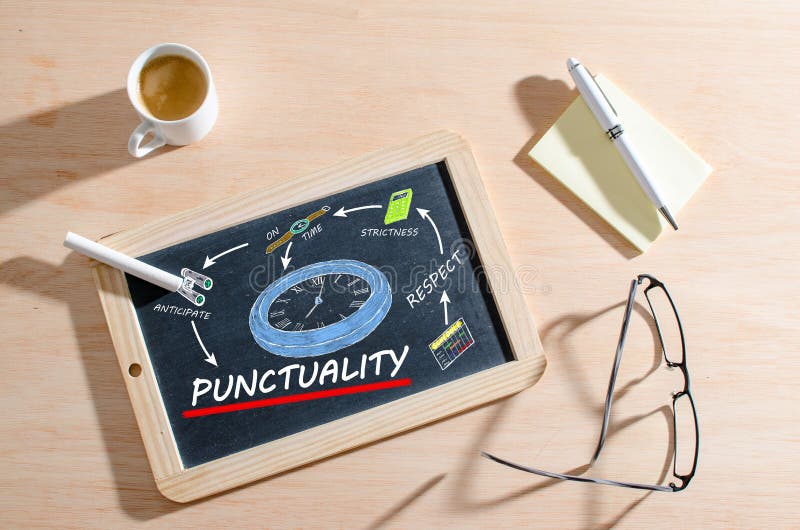 Punctuality concept stock image. Image of plan, respect - 50330887