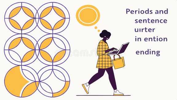 Punctuation Marks Guide, Grammar and Language Education Illustration ...