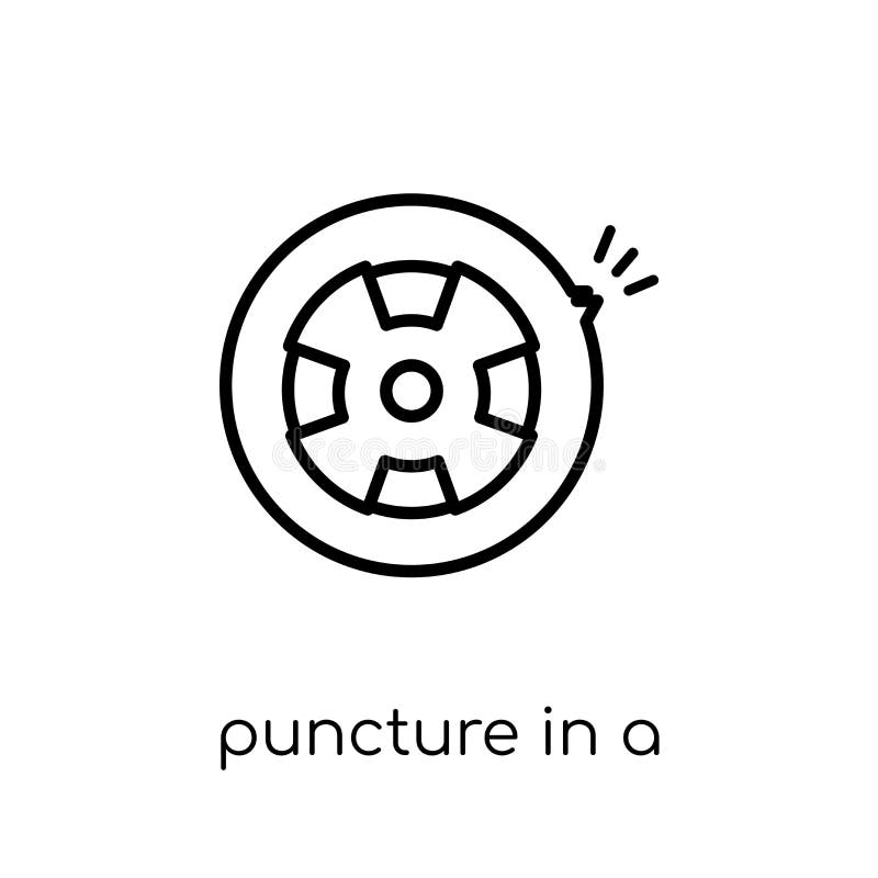 Puncture Stock Illustrations – 1,845 Puncture Stock Illustrations ...