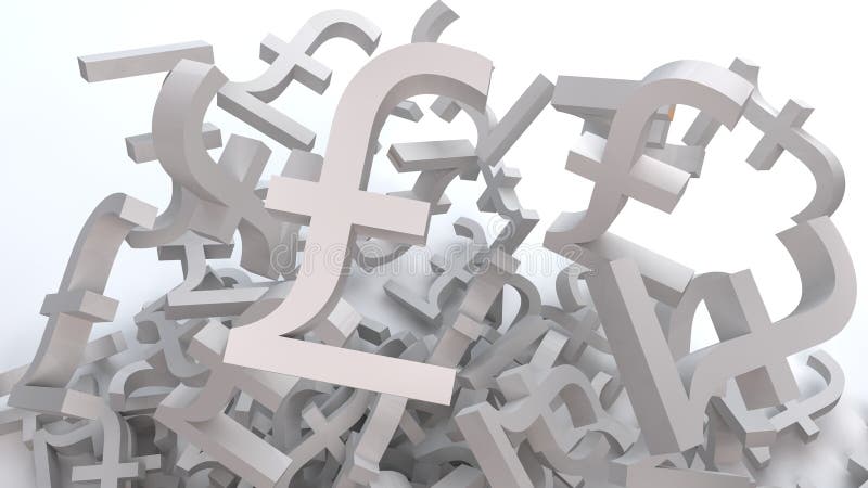 Pund stock illustrationer. Illustration av kreditering - 42380494