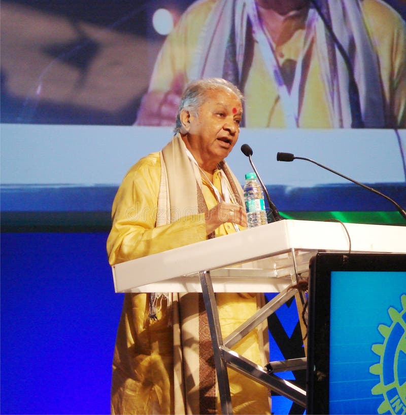 Pundit Hari Prasad Chaurasia Editorial Stock Image - Image of indian ...