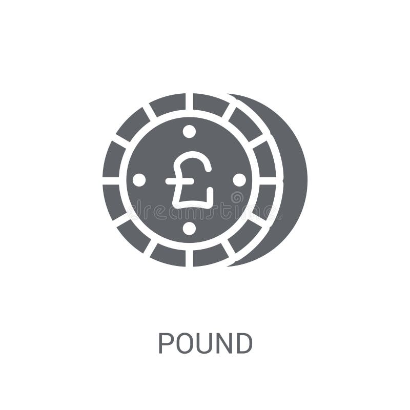 Pundsymbol vektor illustrationer. Illustration av spara - 131189352