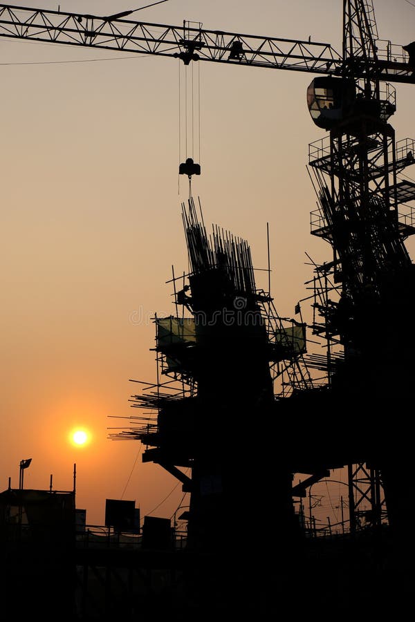 Pune, India - 06 December 2022, Construction of Pune Metro Bridge for ...