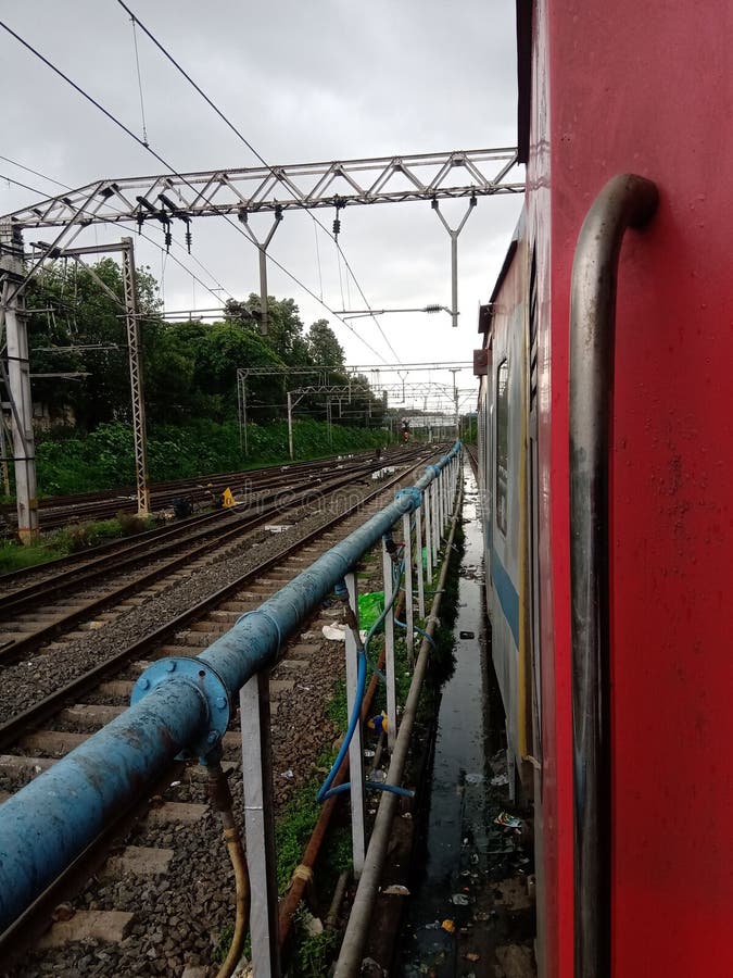 Pune Railway Station stock photo. Image of railway, vehicle - 226503046