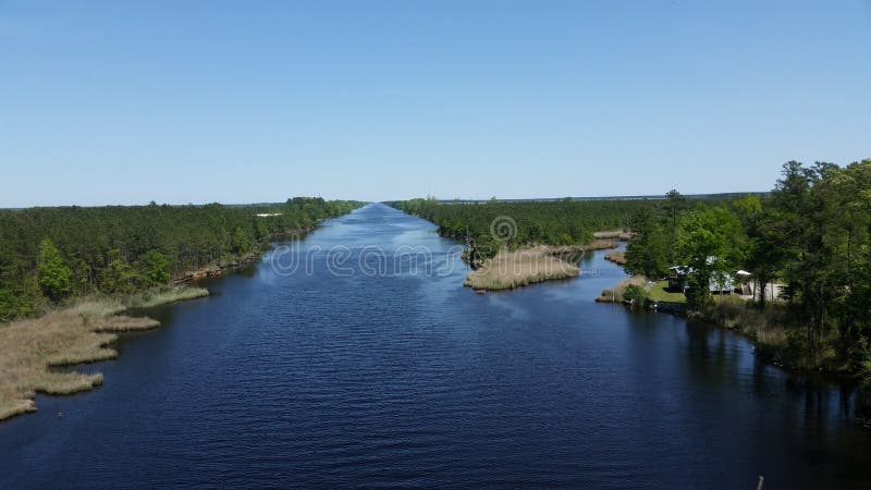 Pungo River stock image. Image of carolina, pungo, landscape - 53802805