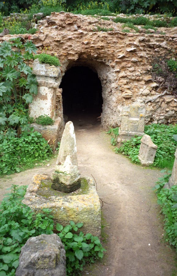 Carthage - the Tophet stock photo. Image of blue, necropolis - 7755820