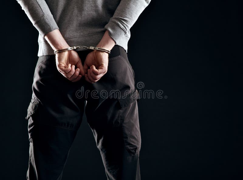 Punition, Un Prisonnier Caucasien D'homme Photo stock - Image du ...