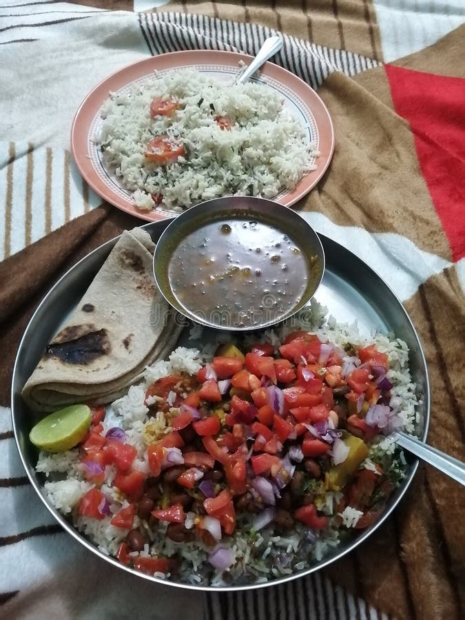 Punjab rice with rajmah stock photo. Image of punjab - 172165606