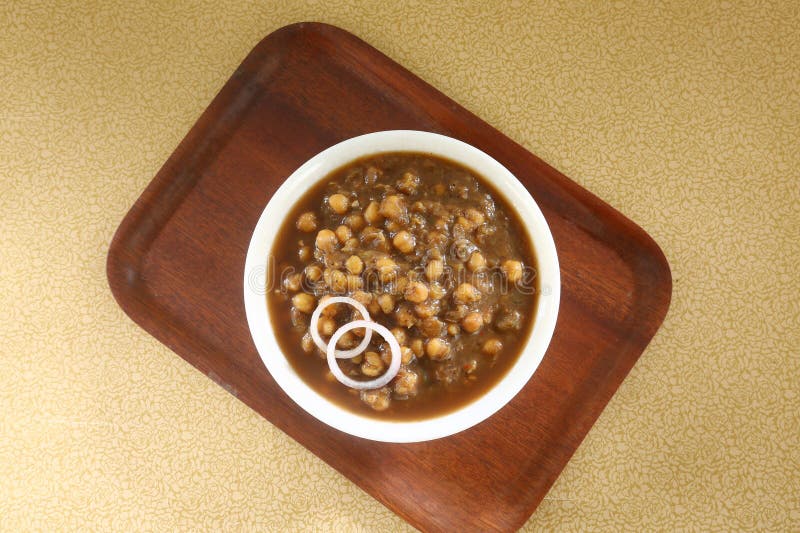 Punjabi Chole or Chole Masala, Indian Dish Stock Image - Image of ...