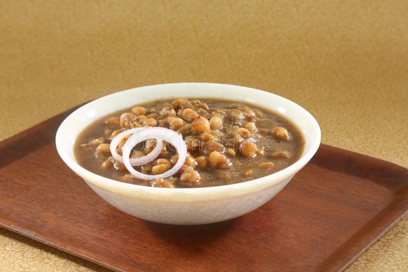 Punjabi Chole or Chole Masala, Indian Dish Stock Image - Image of ...
