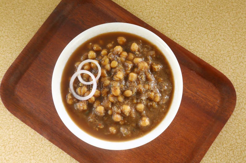 Punjabi Chole or Chole Masala, Indian Dish Stock Image - Image of ...