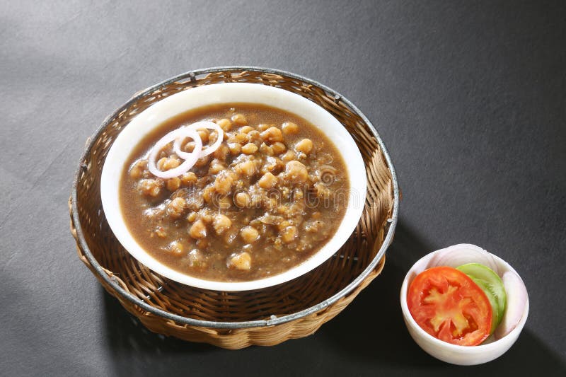 Punjabi Chole or Chole Masala, Indian Dish Stock Image - Image of ...