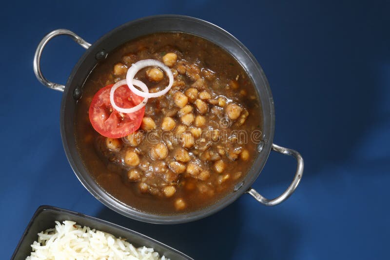 Punjabi Chole or Chole Masala , Indian Dish Stock Image - Image of ...