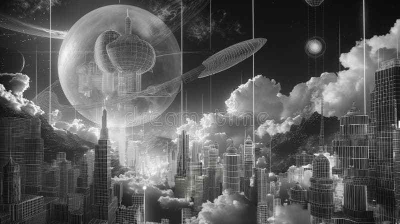 This Punk Collage Blends Futuristic Elements with Dreams of a ...